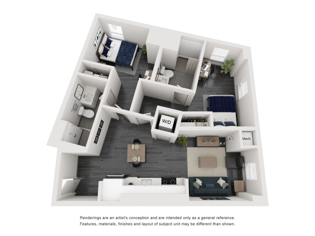 2BR/2BA - B4 - Terrazul Miami